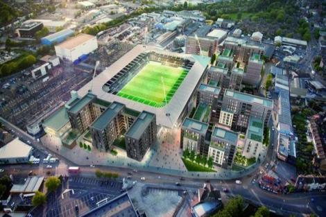 Full steam ahead for new stadium as Merton welcomes Dons home | Merton ...