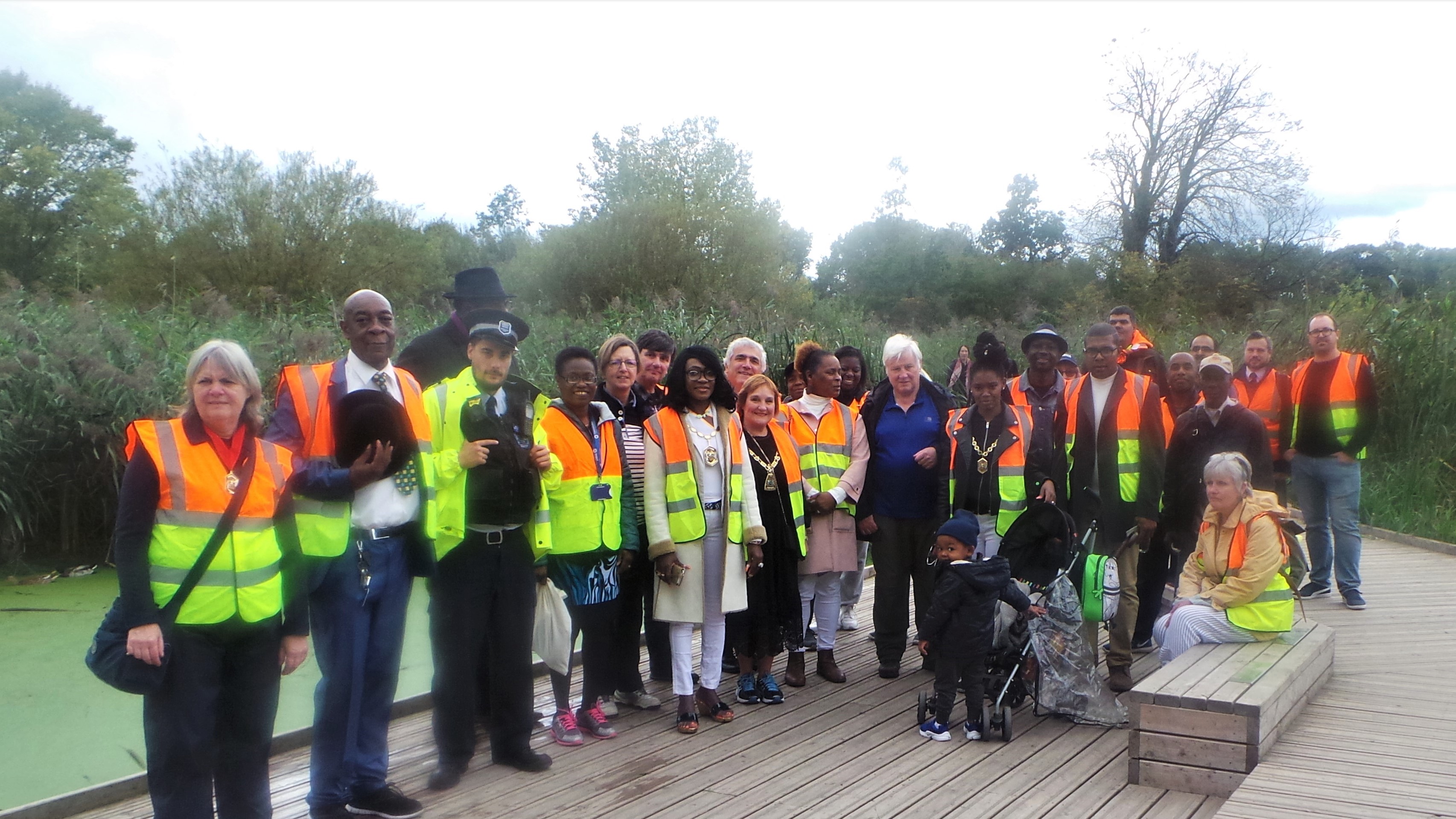 Merton walks for peace | Merton Council Newsroom