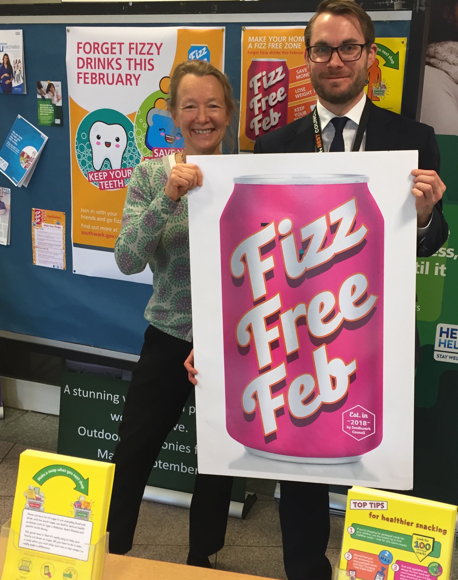 Kids urged to #GoFizzFree this February | Merton Council Newsroom