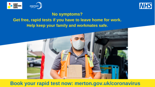 Testing is available for frontline workers with no symptoms | Merton ...