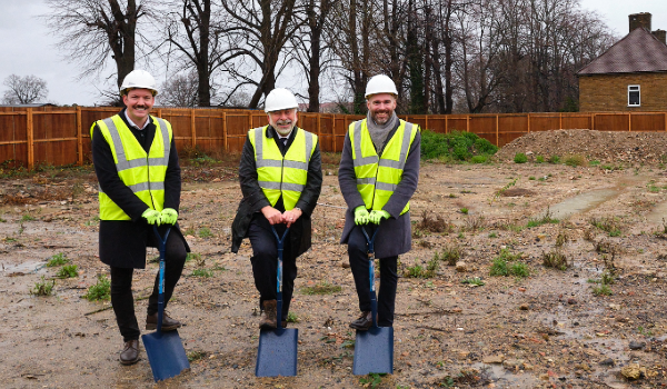 Merton breaks ground on building new council homes | Merton Council ...